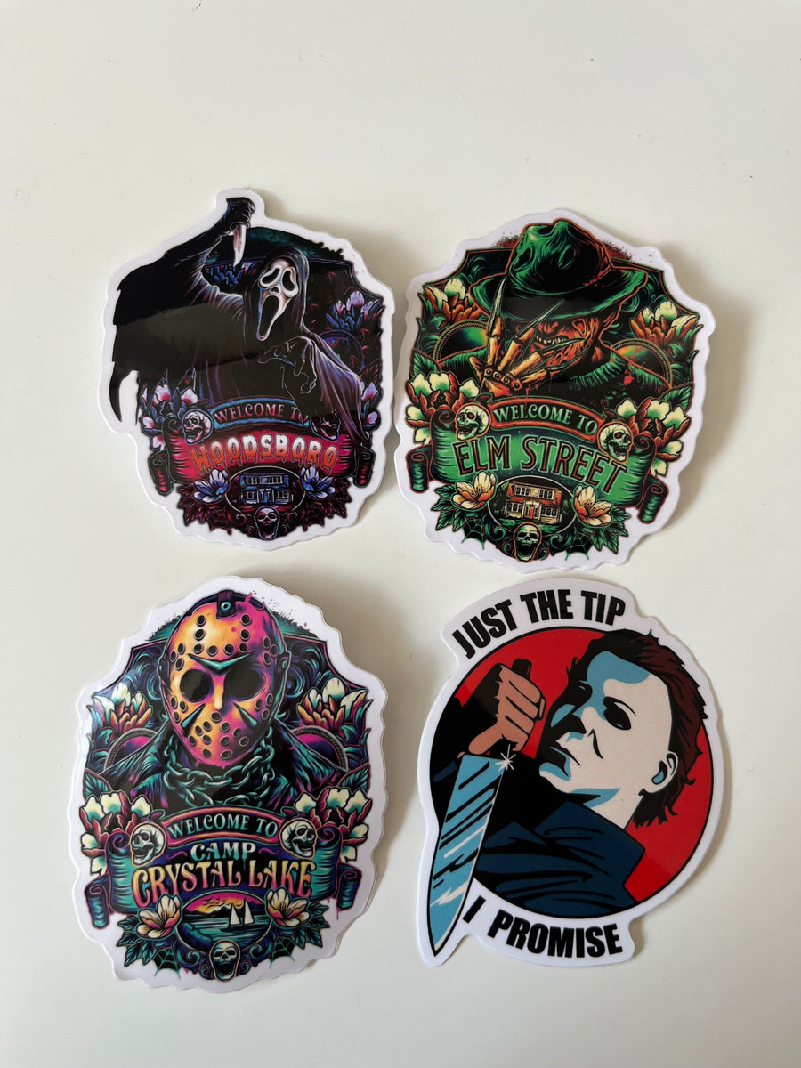 Horror Sticker Pack – Unique Gift Creations